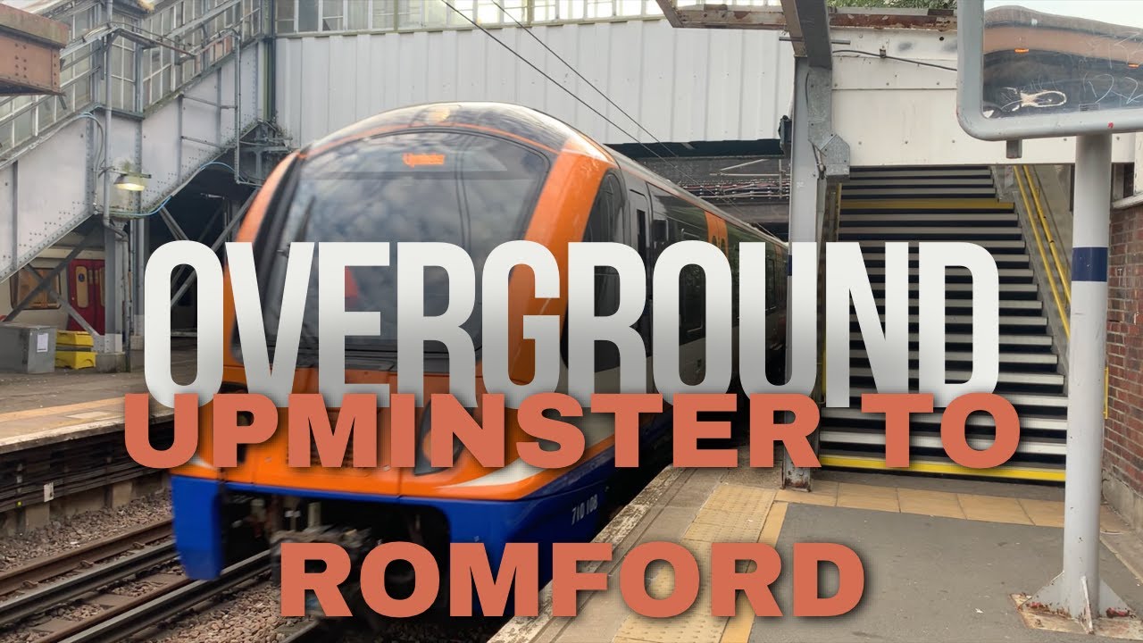 TFL - London Overground, Upminster-Romford - YouTube