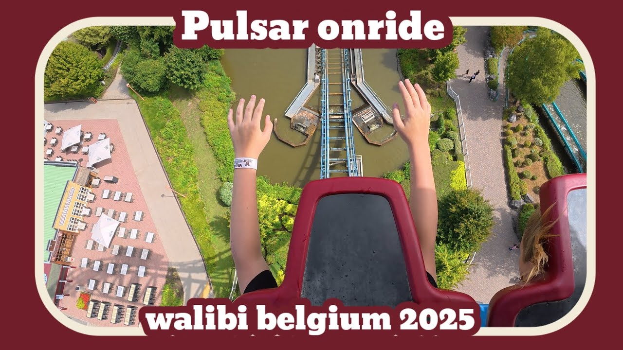 Pulsar onride [Walibi belgium 2025] - YouTube