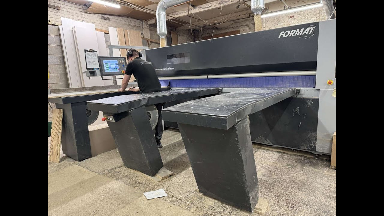 2021 Felder Format 4 KA Classic CNC Beam Saw 5131-2 - YouTube