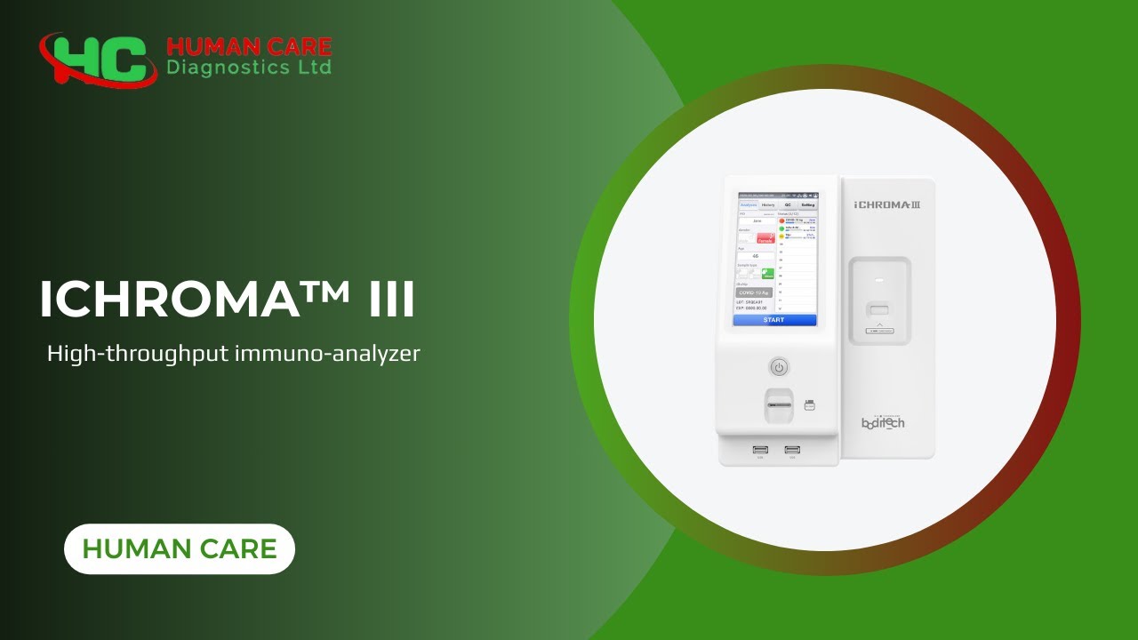 ichroma™ III High-throughput immuno-analyzer | Human Care Diagnostics ...