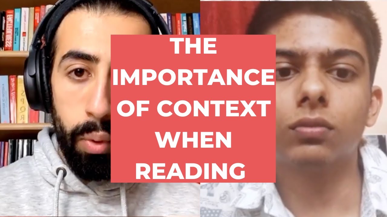 The Importance Of Context When Reading - YouTube