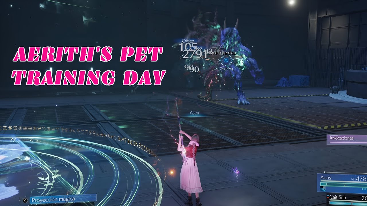 FFVII REBIRTH Aerith vs Lost Number Hard Mode [No Damage] - YouTube