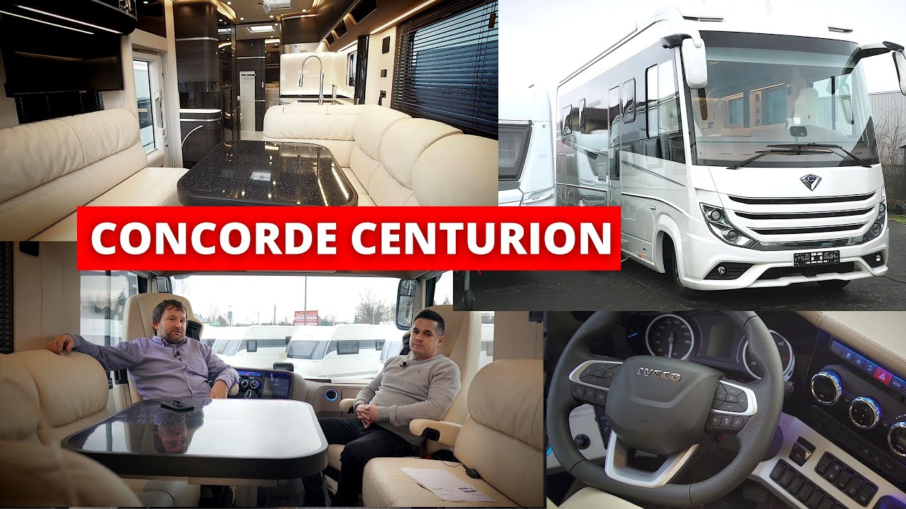 Kamper Concorde Centurion 910 - prezentacja modelu - YouTube