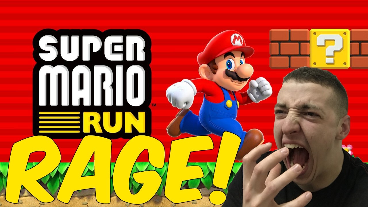 Super Mario Run Gameplay | RAGE EDITION! - YouTube