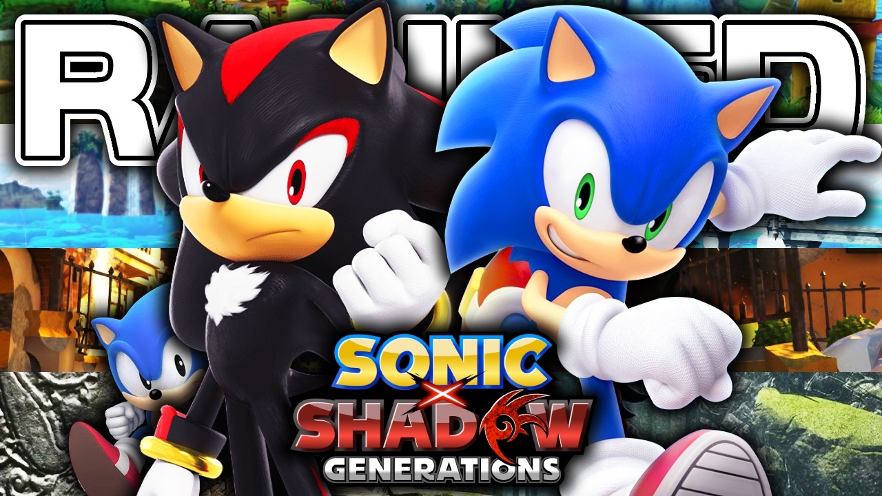 Ranking Every Level In Sonic X Shadow Generations - YouTube