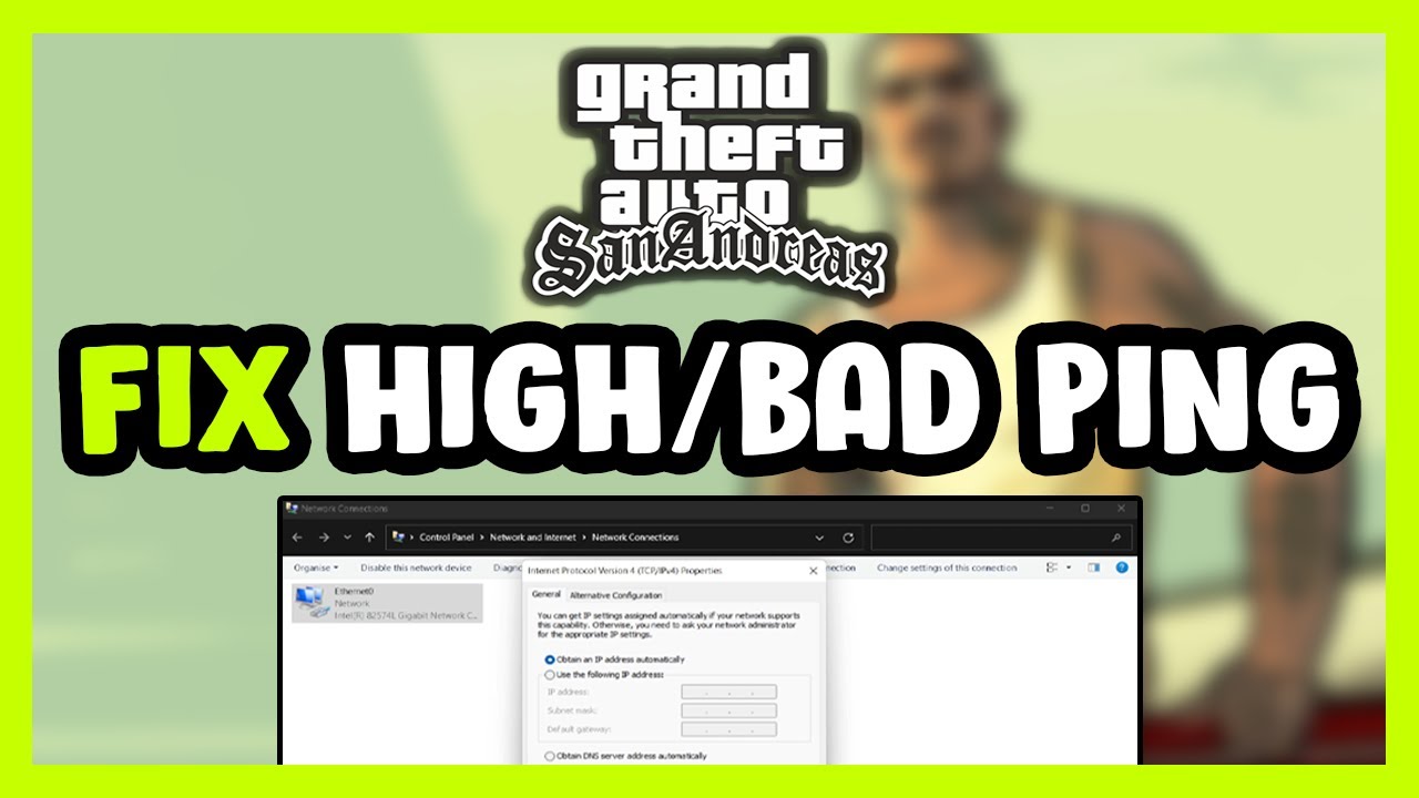 How to FIX GTA San Andreas High/Bad Ping & Packet Loss! - YouTube