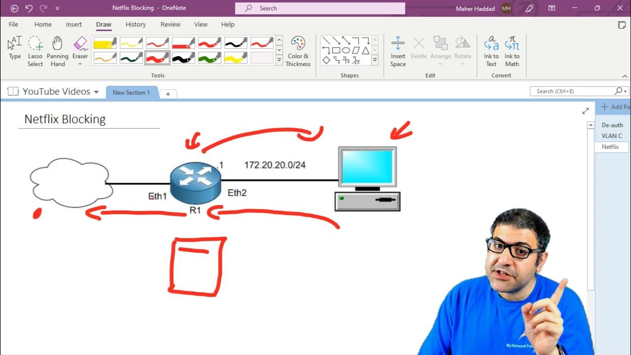 Blocking Netflix traffic using MikroTik RouterOS - YouTube