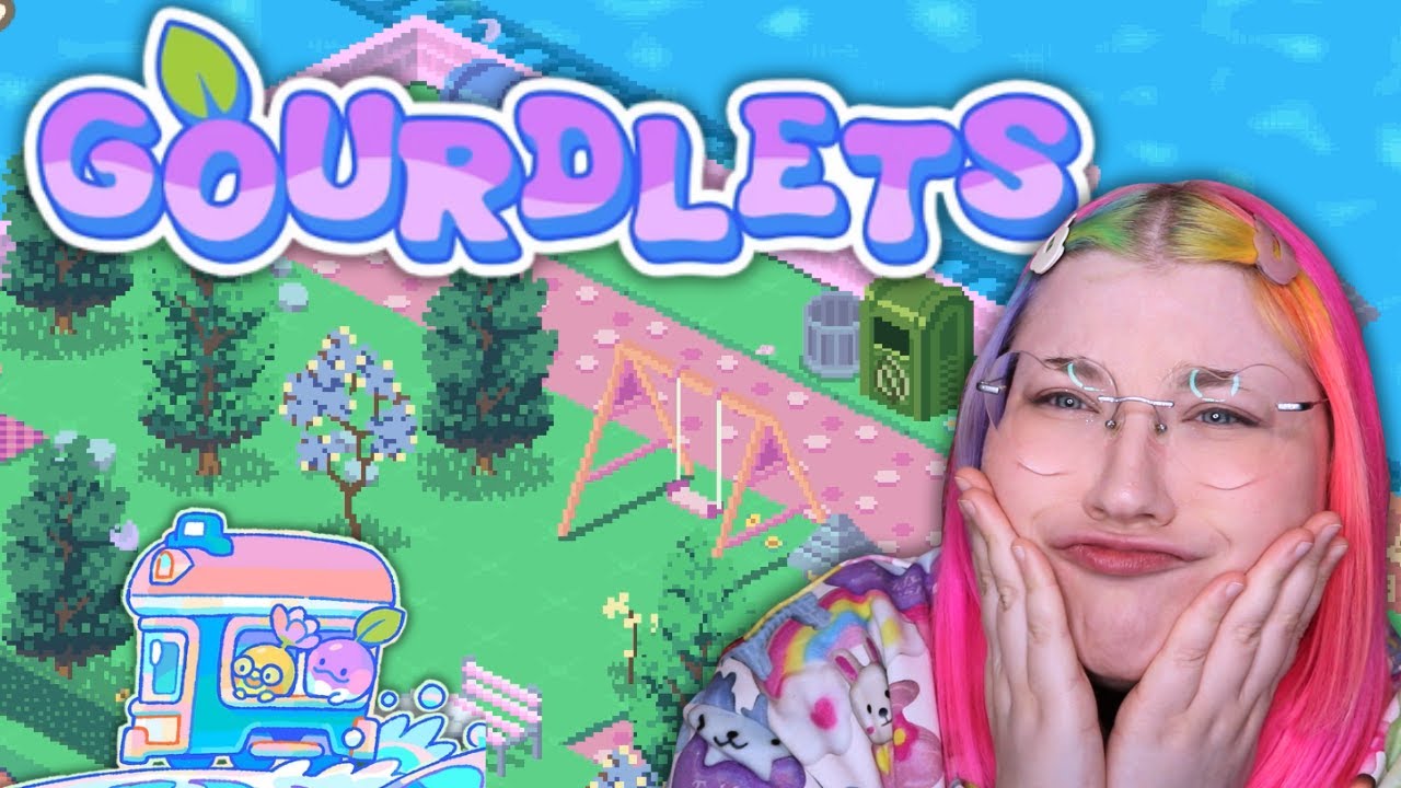 the CUTEST & COZIEST town builder i've ever played. | GOURDLETS - YouTube