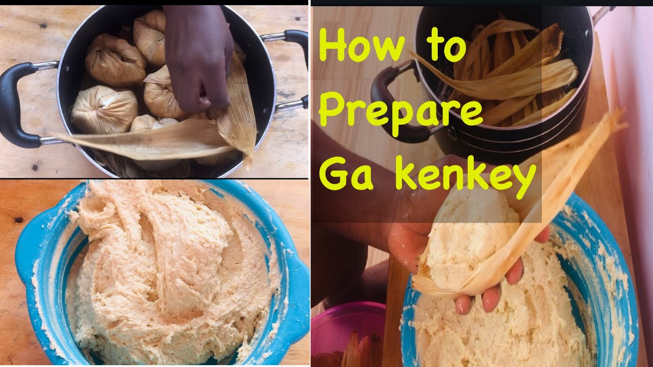 How to prepare authentic Ga Kenkey - YouTube
