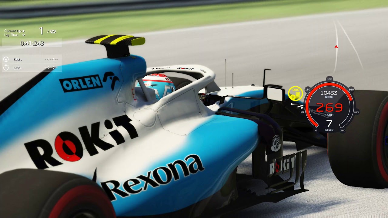 Assetto Corsa Replay: ROCKiT Williams F1 Racing Team ~ Q1 Lap Simulated ...