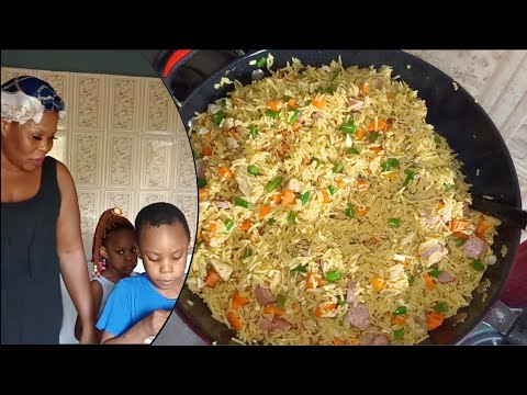 (cooking vlog) how to cook a perfect mouth watering fried rice😋😋 - YouTube