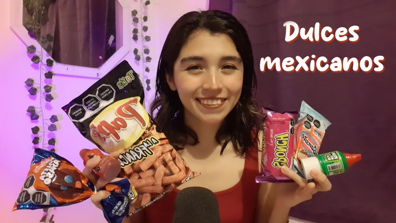ASMR comiendo DULCES MEXICANOS 🇲🇽 - YouTube