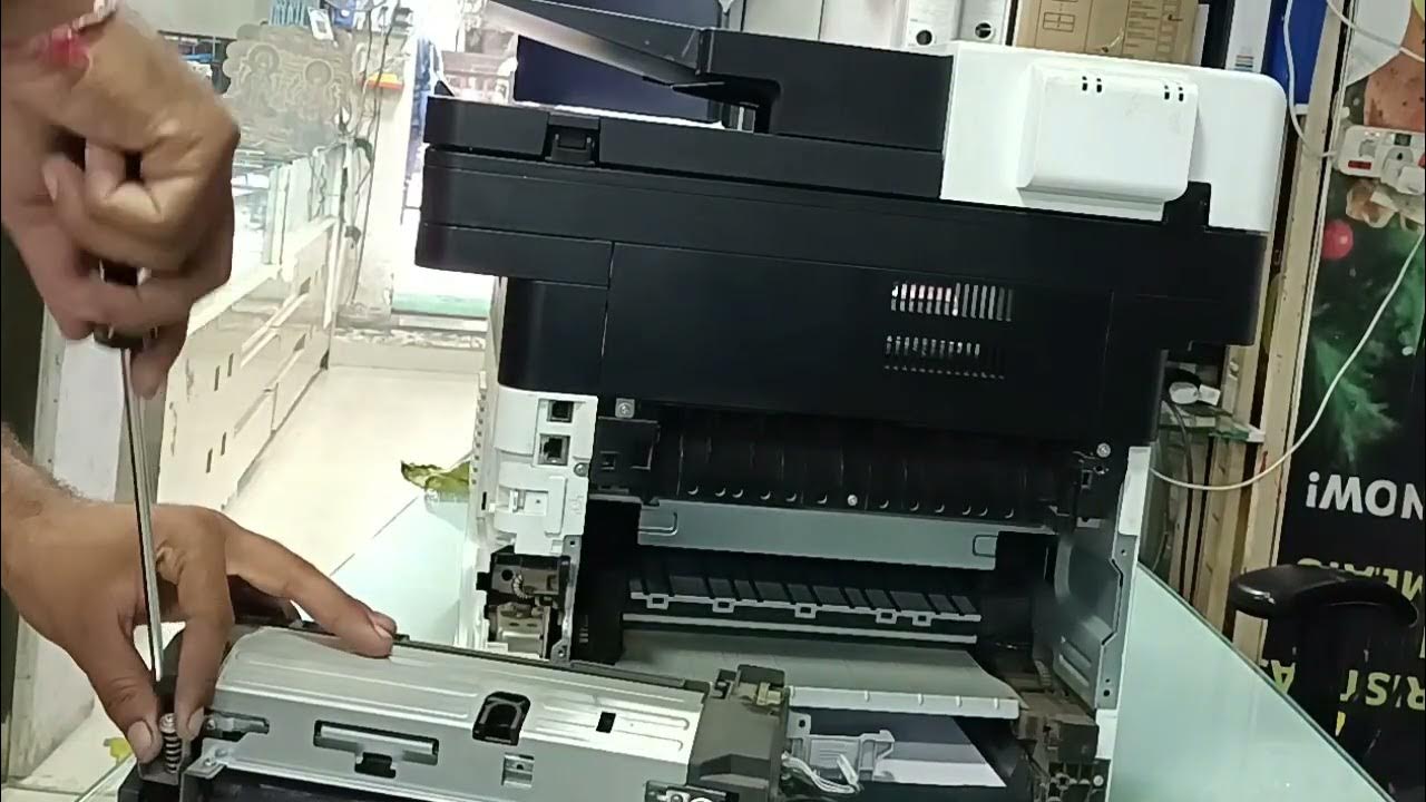 kyocera 2040 fuser unit replace || how to replace fuser unit kyocera m2040dn - YouTube