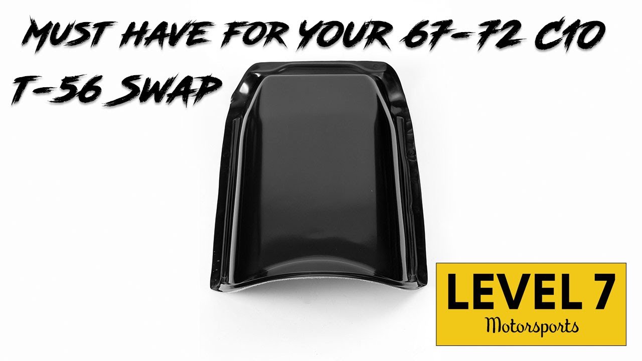 How to fit a T56 into a 1967-72 C10 - YouTube