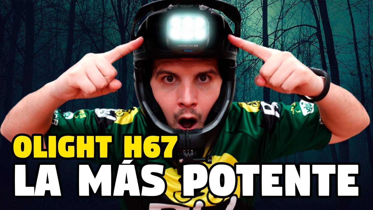 LA MÁS POTENTE DEL MUNDO🔥 Luz para casco OLIGHT H67 XXL💡 - YouTube