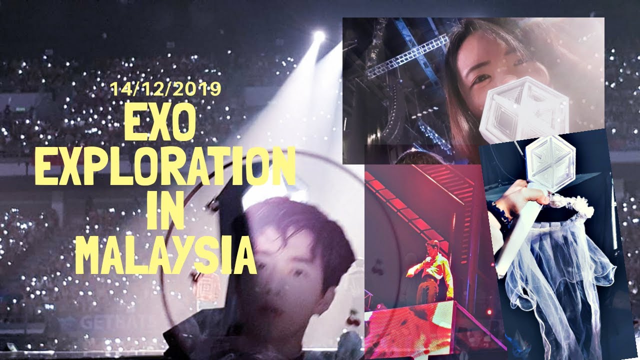 Vlog #3 : EXO EXPLORATION 2019 ROCK ZONE 🤘 | 對到眼的時刻 | 抱杆 | 灿烈拿了头纱 - YouTube