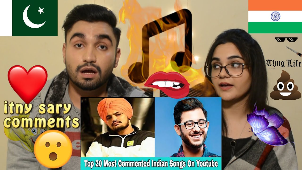 Pakistani Reacts To Top 20 Most Commented Indian Songs On Youtube Of