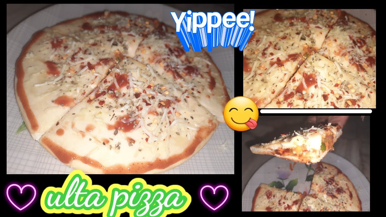 Ulta pizza recipie / unique and EASY recipe/ pocket pizza recipie/ vj ...