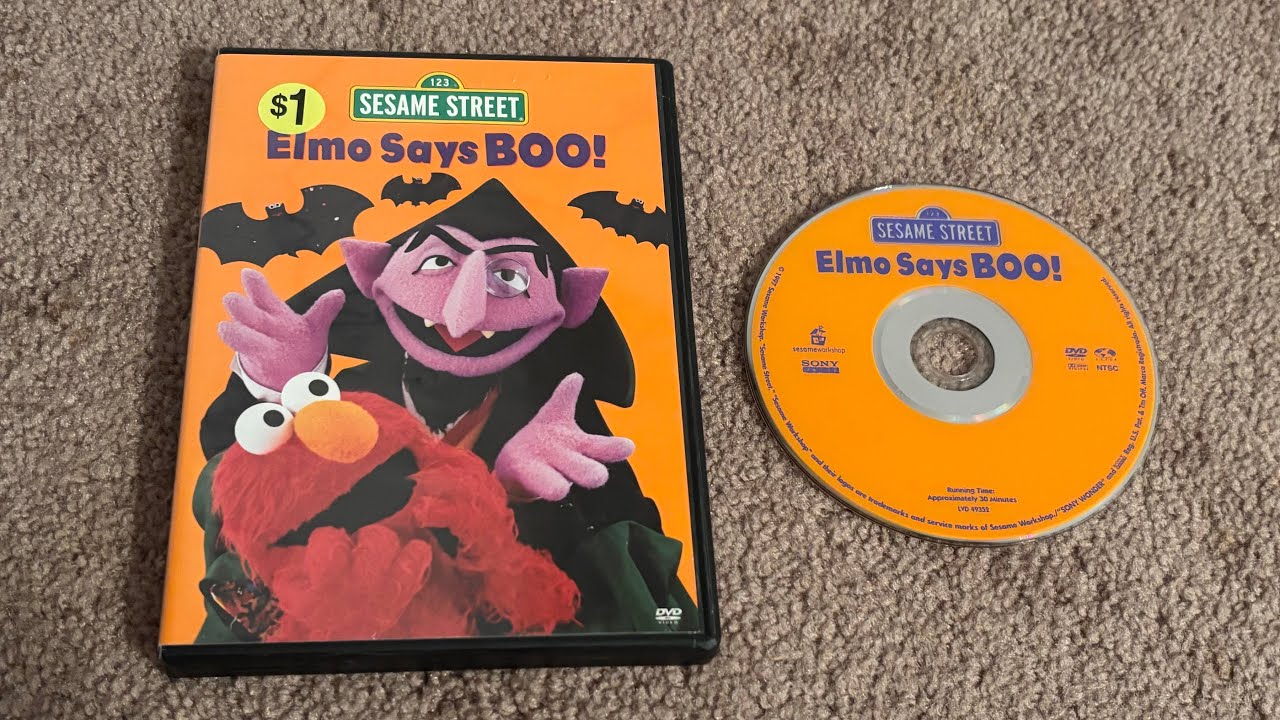 Opening to Sesame Street: Elmo Says Boo! 2002 DVD - YouTube