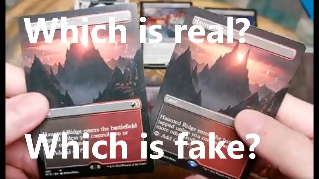 I bought some fake cards, let's see how good they are! - and how to ...