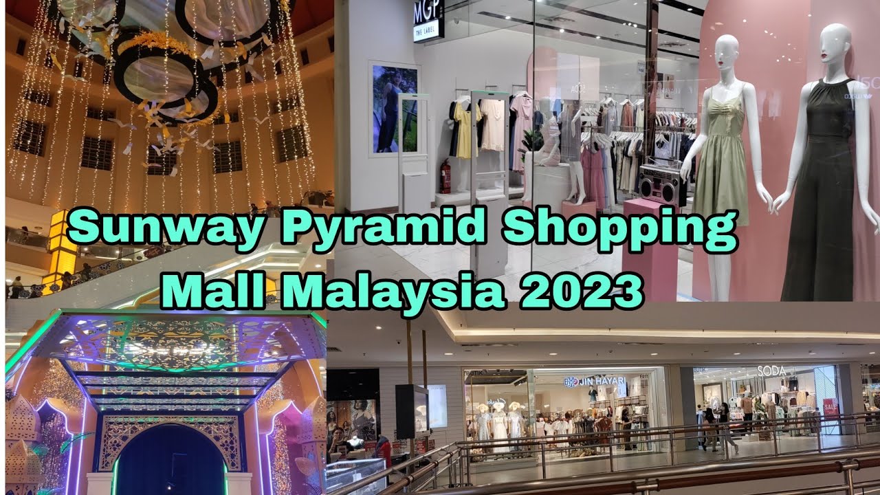 Sunway Pyramid Shopping Mall Malaysia | Walking Around Sunway Pyramid ...