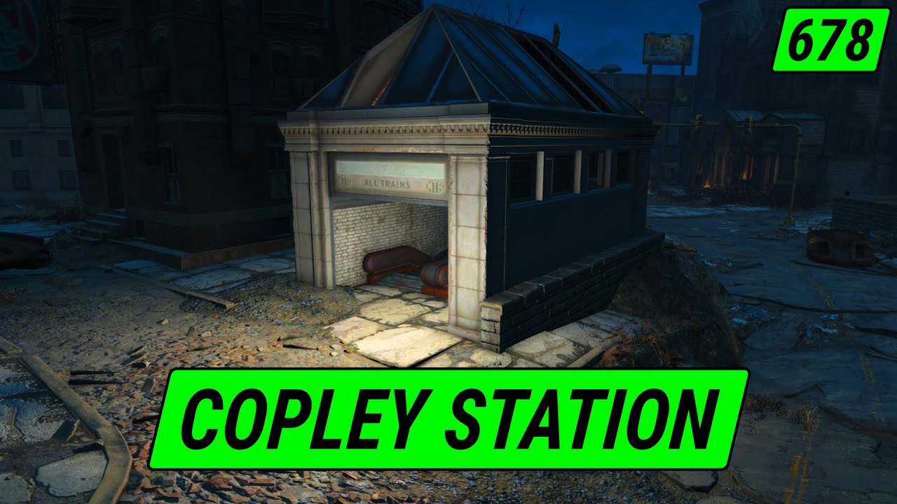 The Buried And Forgotten Copley Station | Fallout 4 | Ep. 678 - YouTube