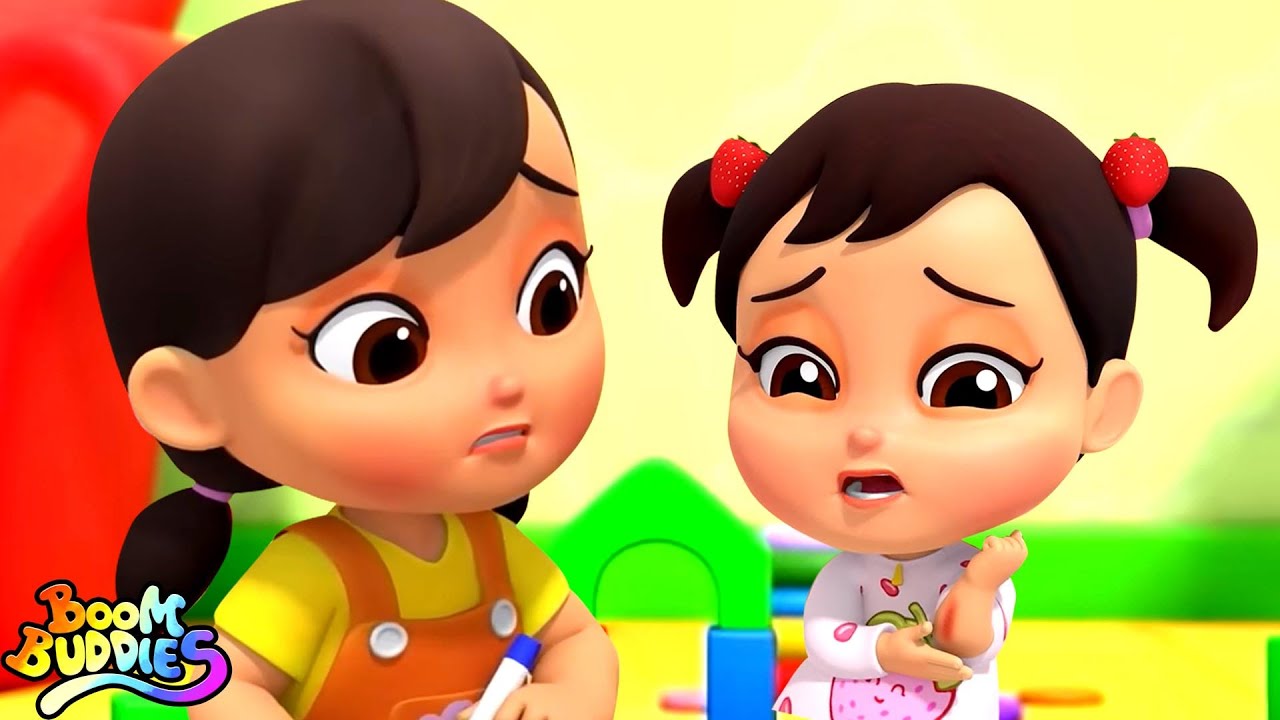 Boo Boo Песен Образователно видео за деца - Boom Buddies - YouTube