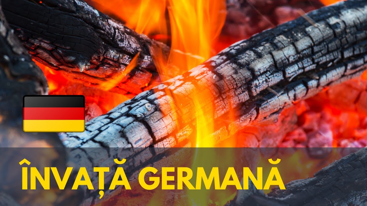 GERMANA PENTRU INCEPATORI ⭐⭐⭐⭐⭐ Cuvinte în germană (cu test în ...