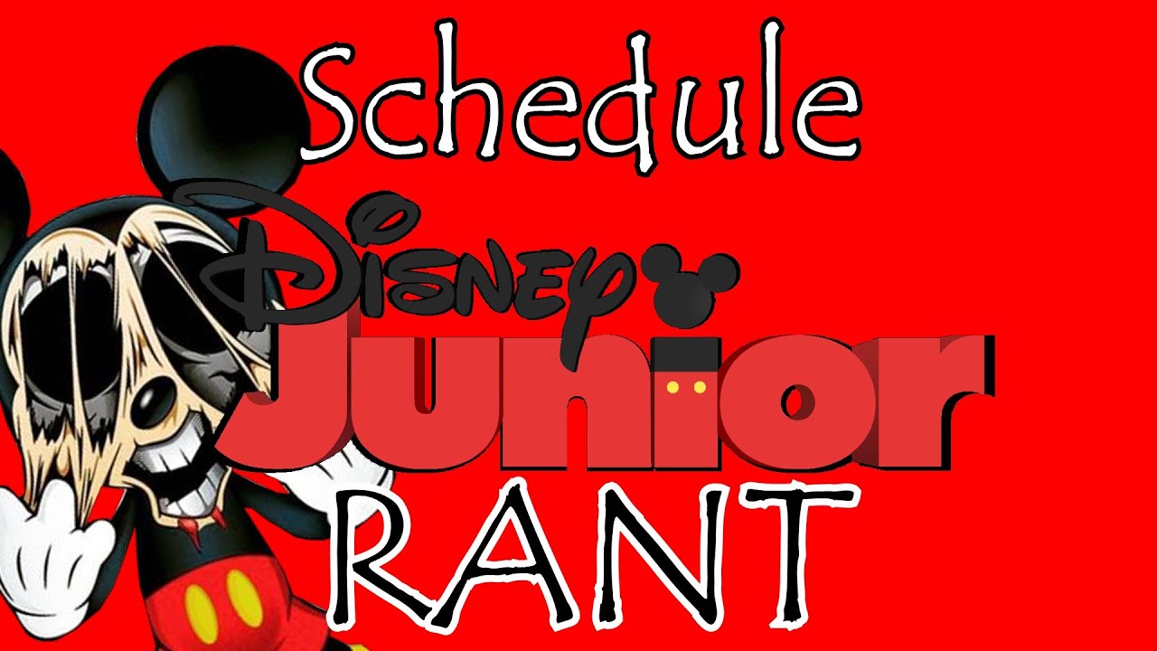 I DON'T KNOW WHAT TO SAY! - Disney Junior Schedule RANT - YouTube