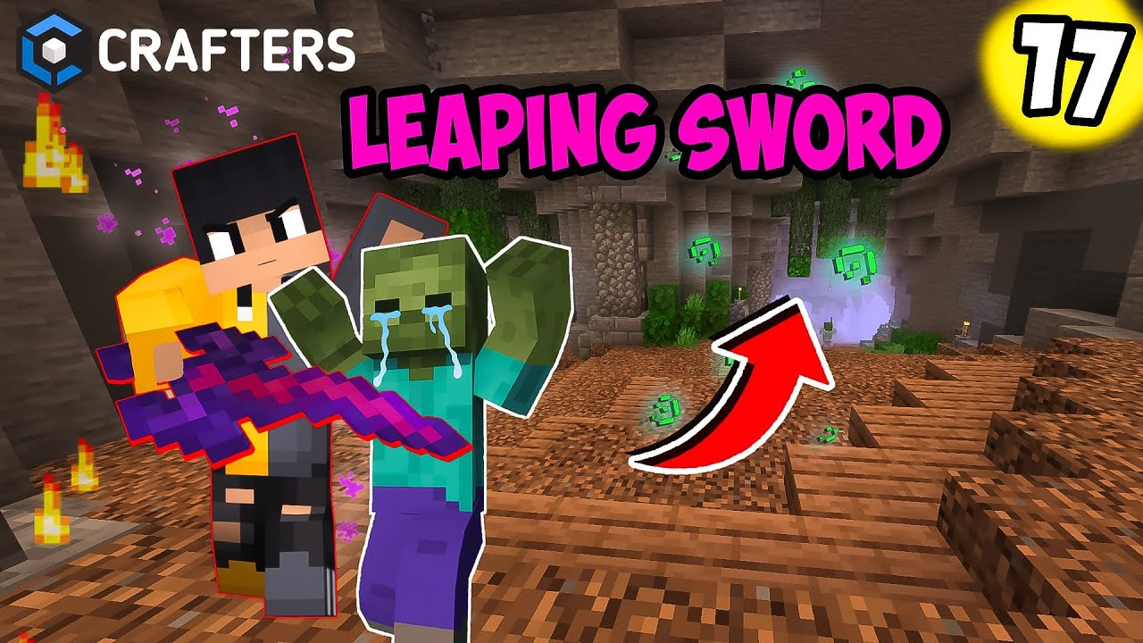 Making Leaping Sword in CraftersMC | Hindi | Ep 17 - YouTube