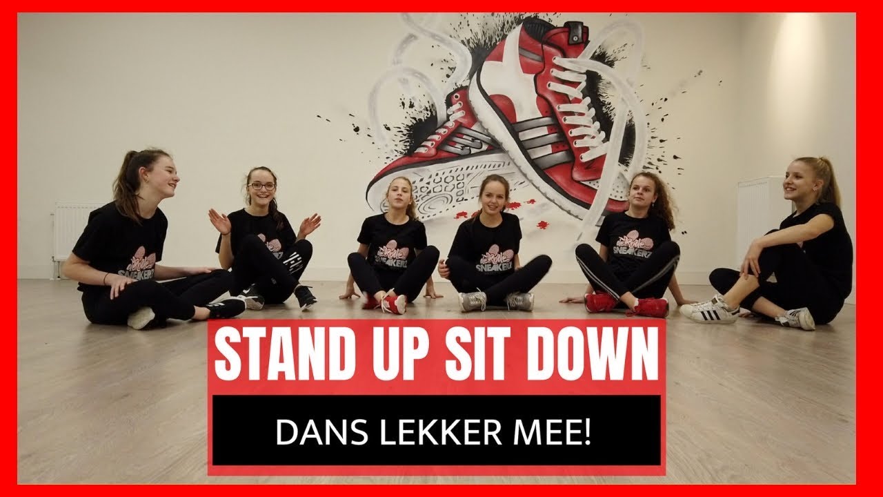 STAND UP SIT DOWN - FUNNY KIDS DANCE - - YouTube