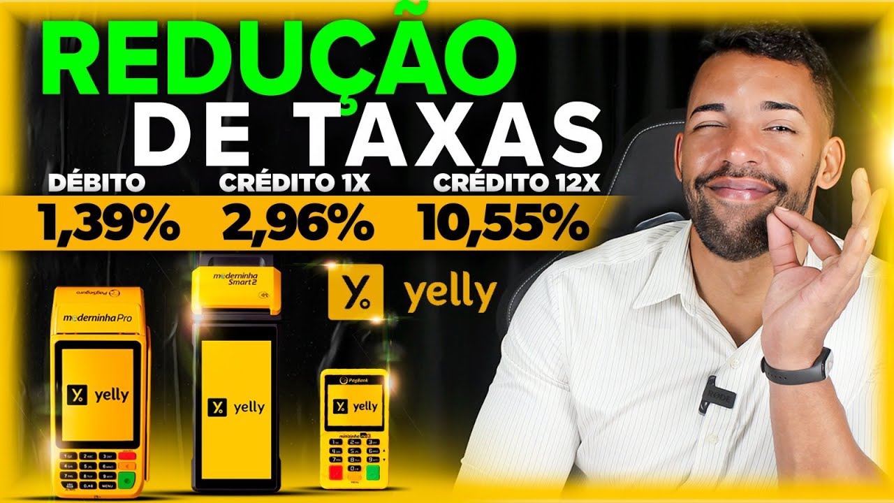YELLY FAZ REDUÇÃO HISTÓRICA NAS TAXAS PARA TODOS USUARIOS (VIDEO ...