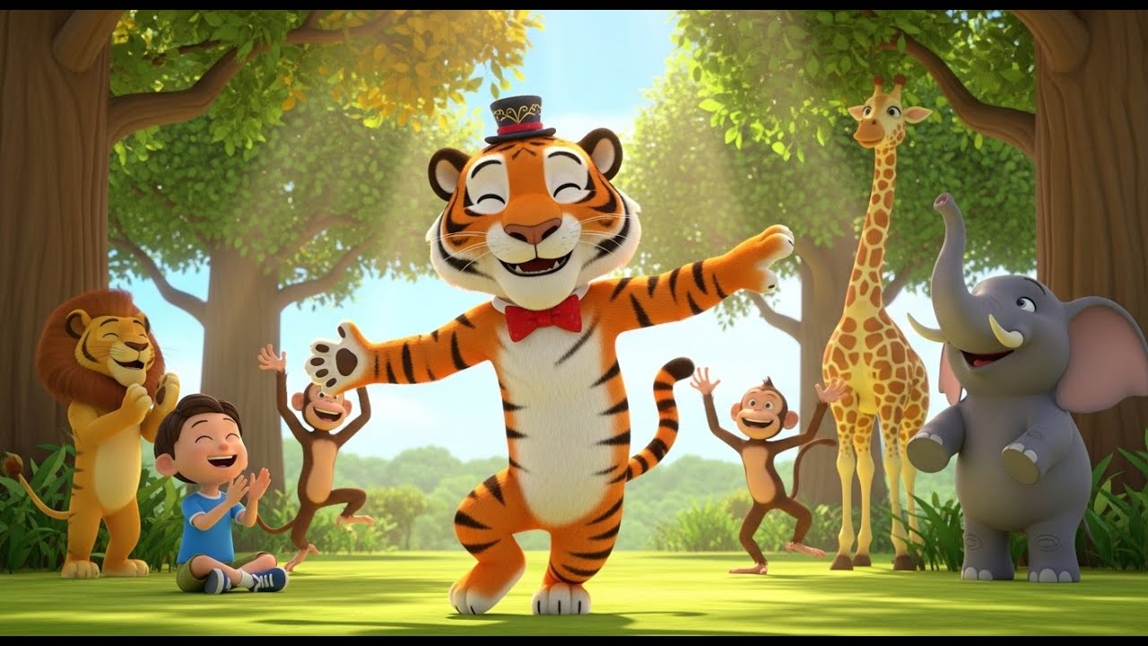 The Tiger Who Tried Tap Dancing | Best Nursery Rhymes and Kids Songs ...