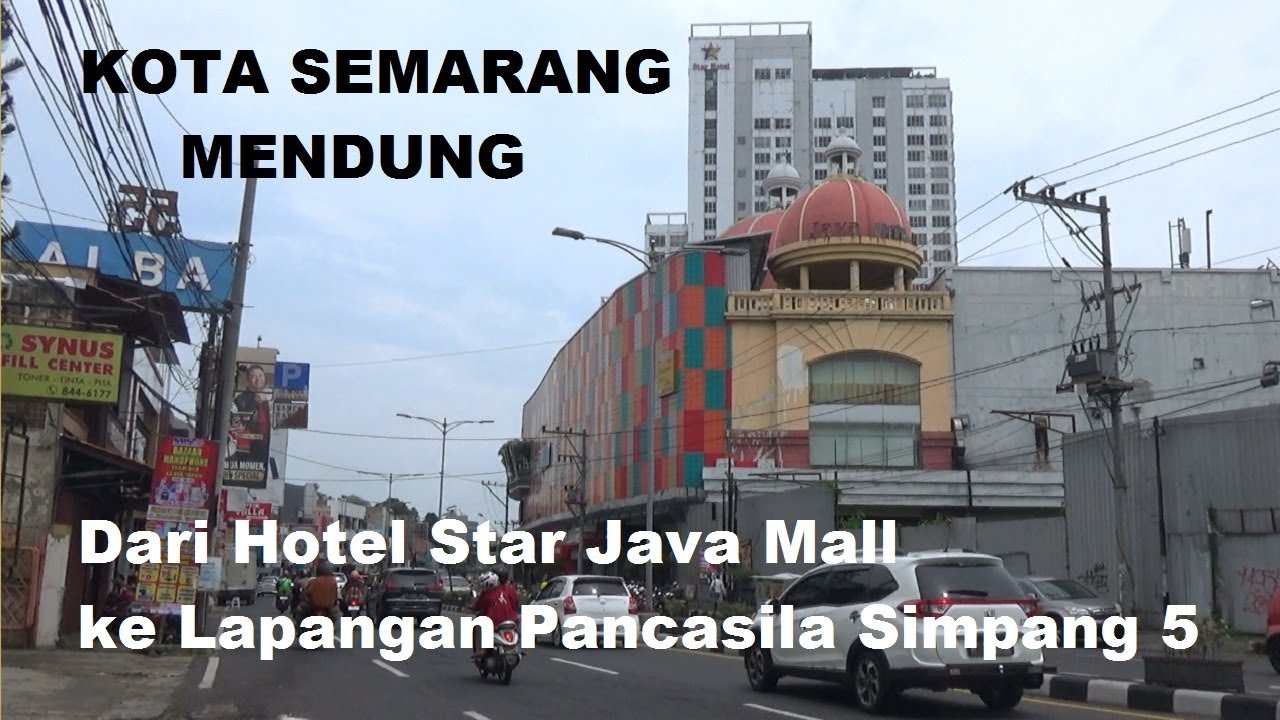 #Kota Semarang || Dari Hotel Star Java Mall menuju Alun-Alun Simpang 5 | lewat RRI Ahmad Yani ...