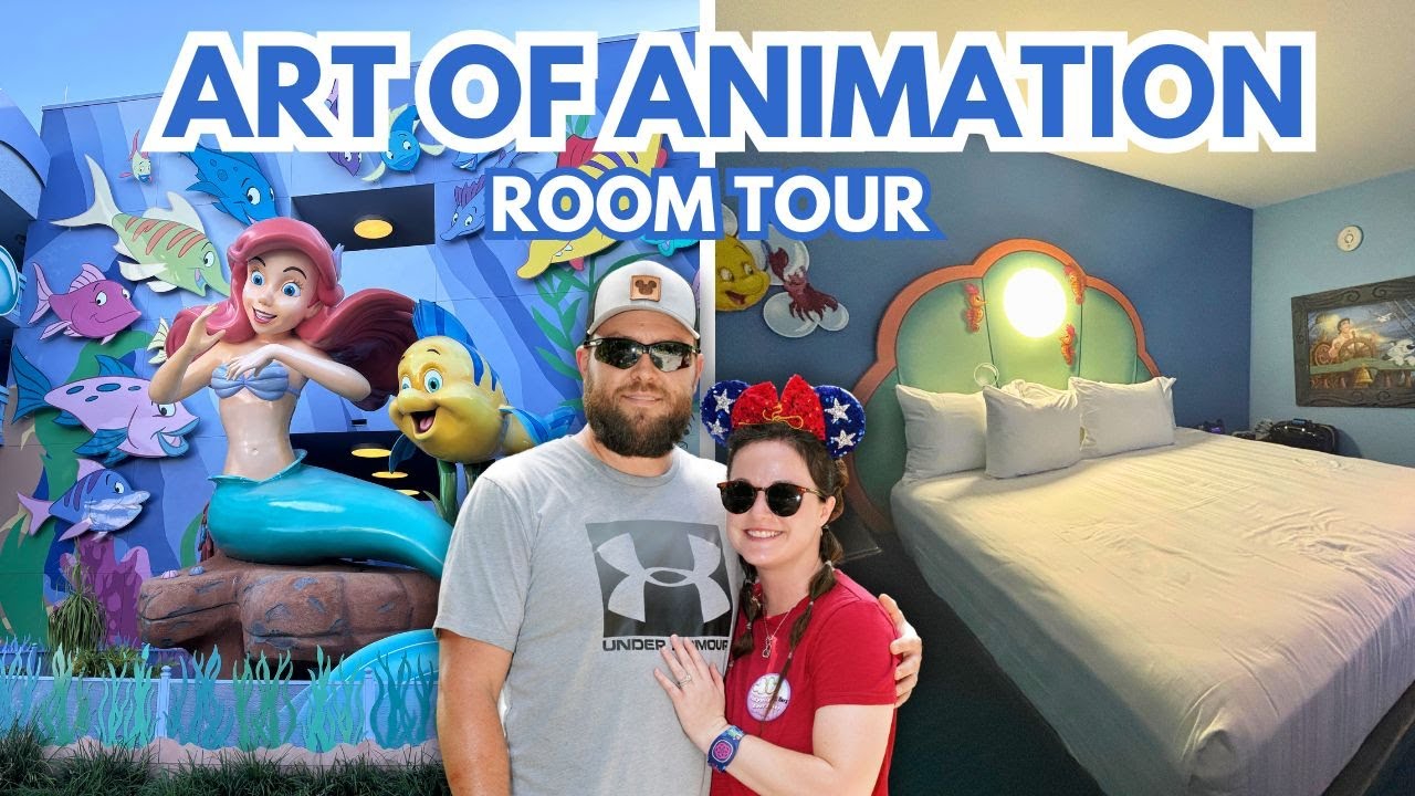 Walt Disney World Art of Animation Room Tour | Little Mermaid Room 2025 ...
