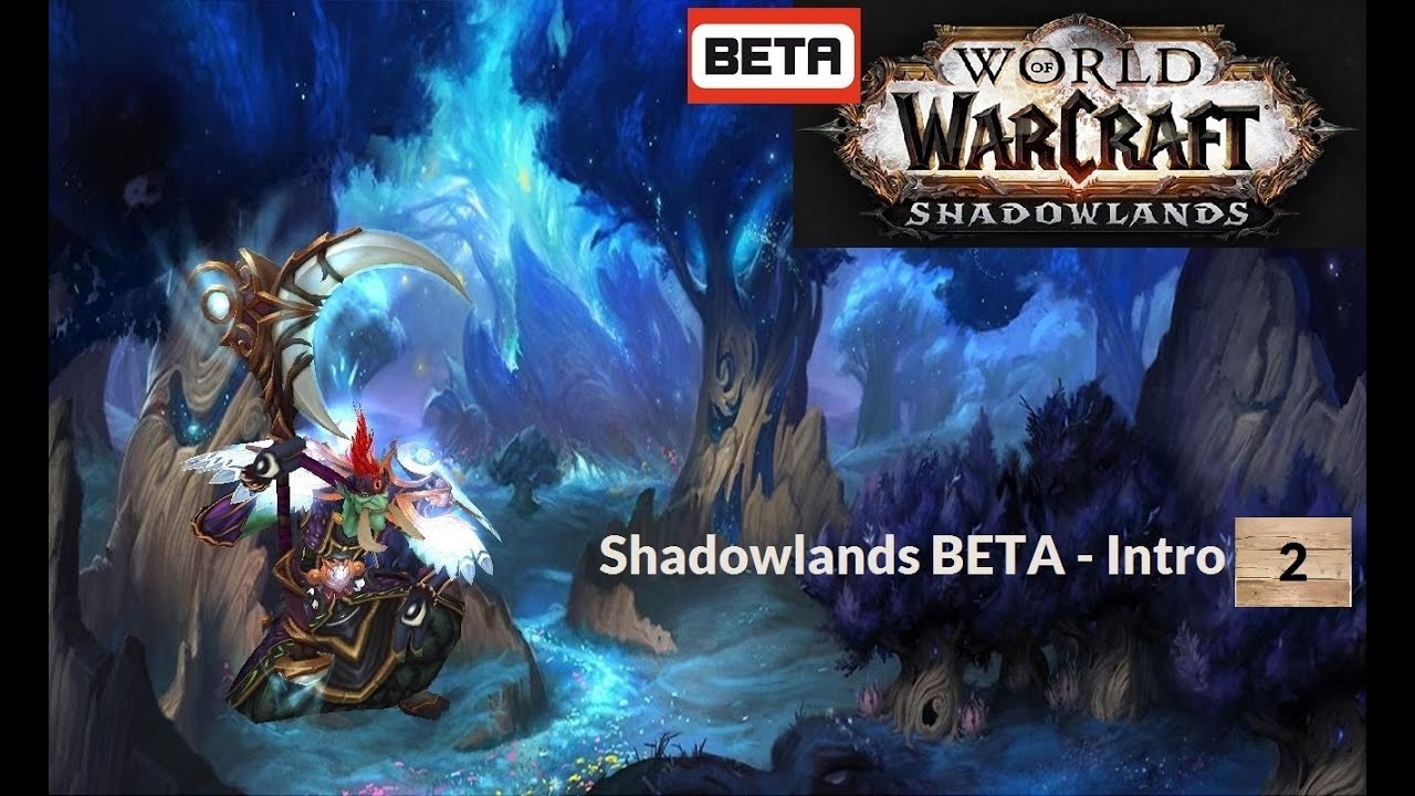 World of Warcraft Shadowlands Beta Intro scenario FOR THE FIRST TIME ...
