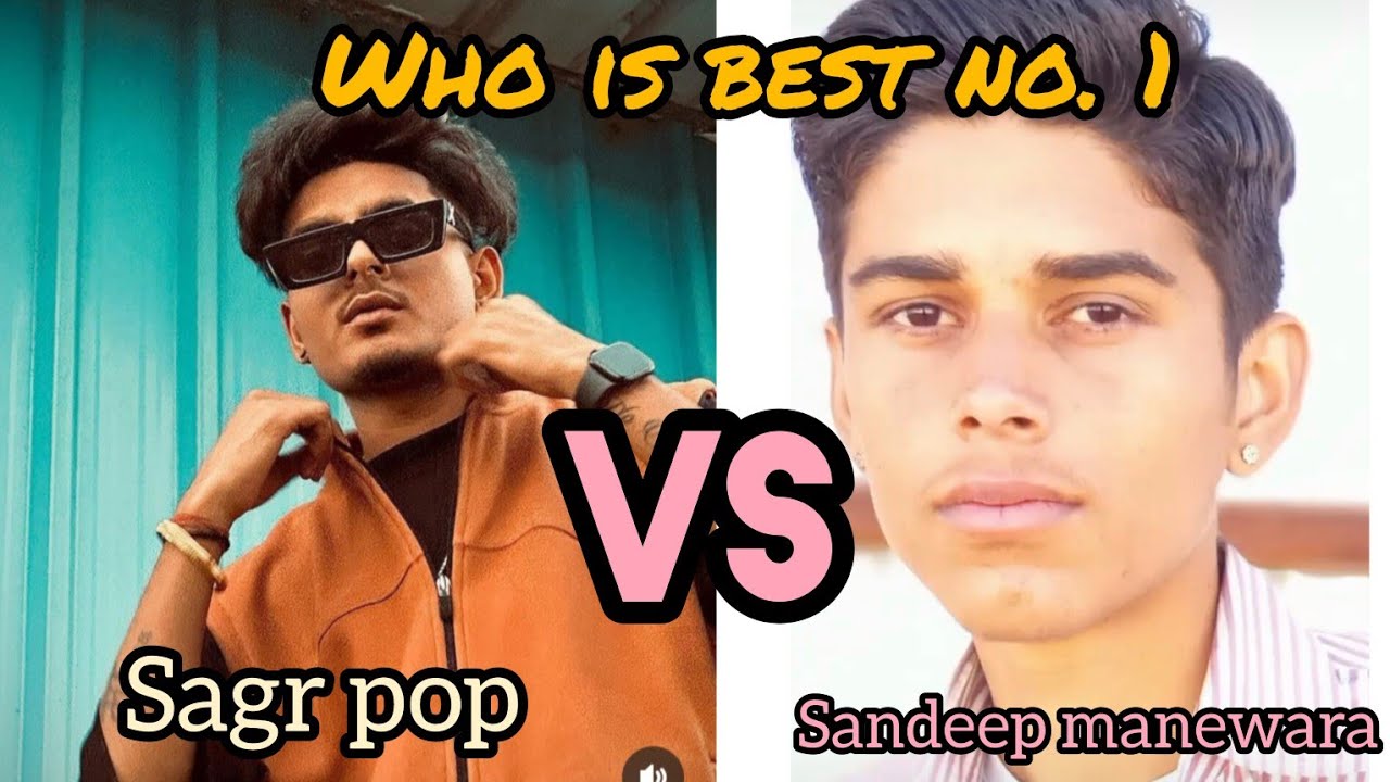 who is best no || funny comedy ||pop v/s Sandeep manewara || instagram ...