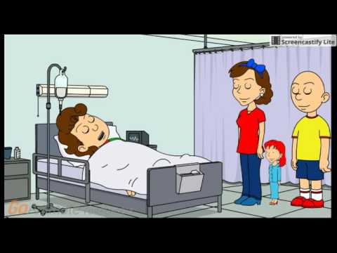 Caillou make fun of Boris's voice and gets grounded forever - YouTube