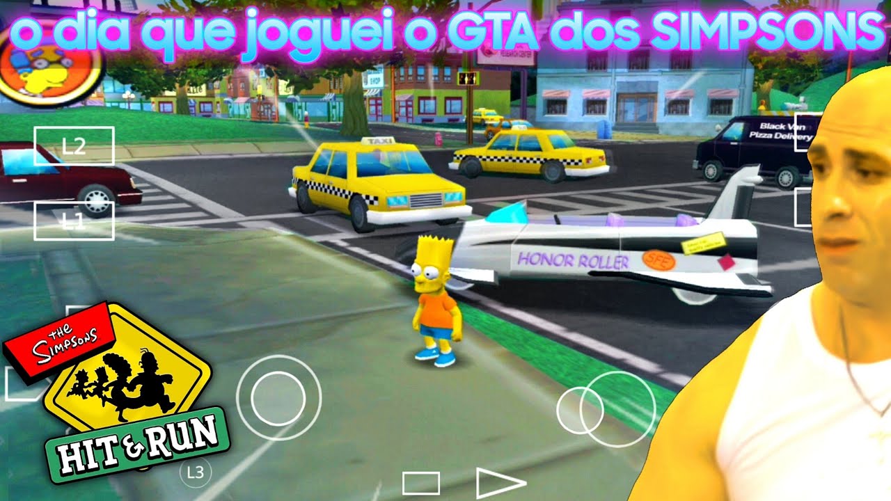 O dia que joguei o GTA do SIMPSONS - YouTube