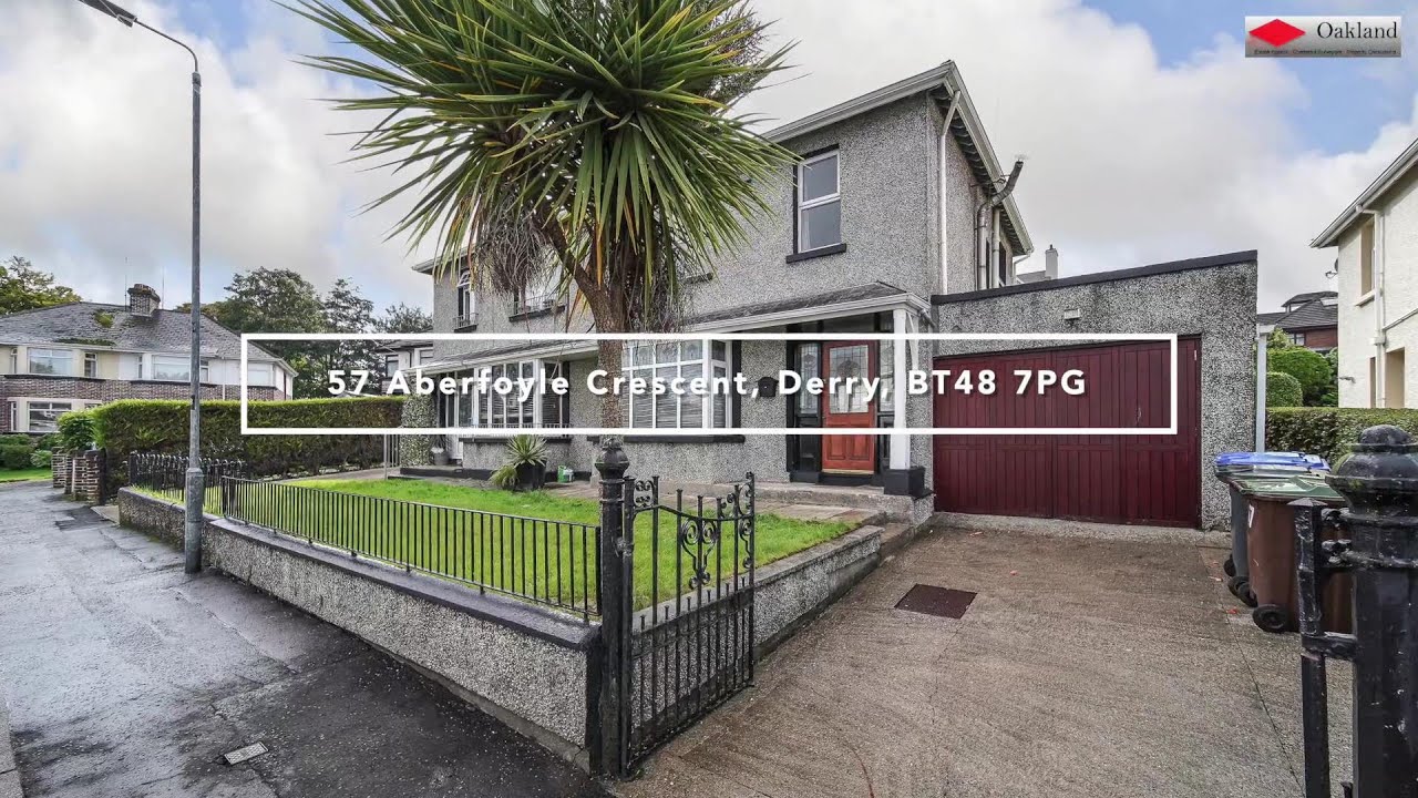 57 Aberfoyle Crescent, Derry, BT48 7PG - YouTube