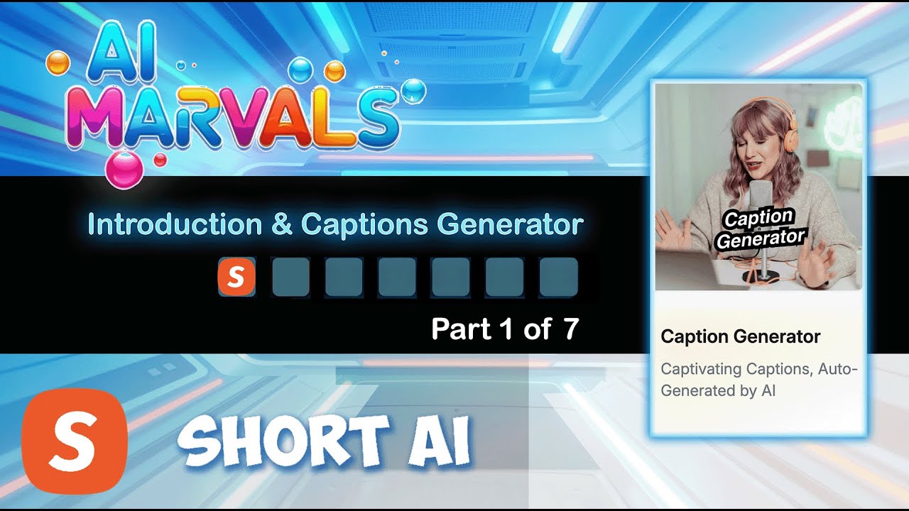 Short.AI Walkthrough Series | Part 1: Introduction & Captions Generator ...