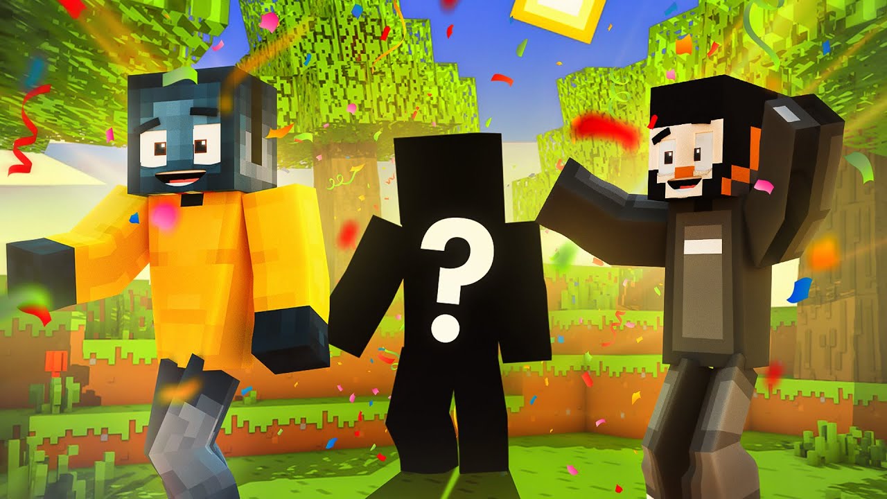 A NEW FRIEND ARRIVES?! - SkyBlock #6 W/SB737 - YouTube