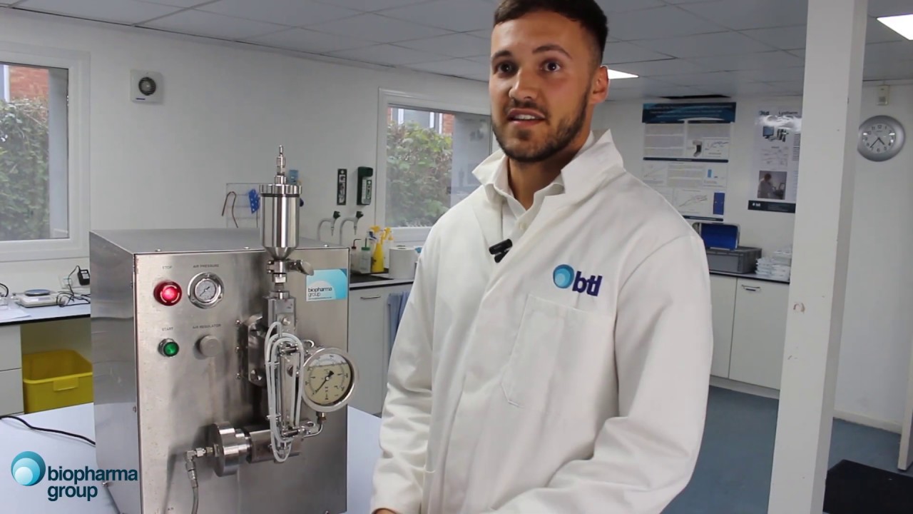 Avestin EmulsiFlex high pressure homogenisers from Wolflabs - YouTube