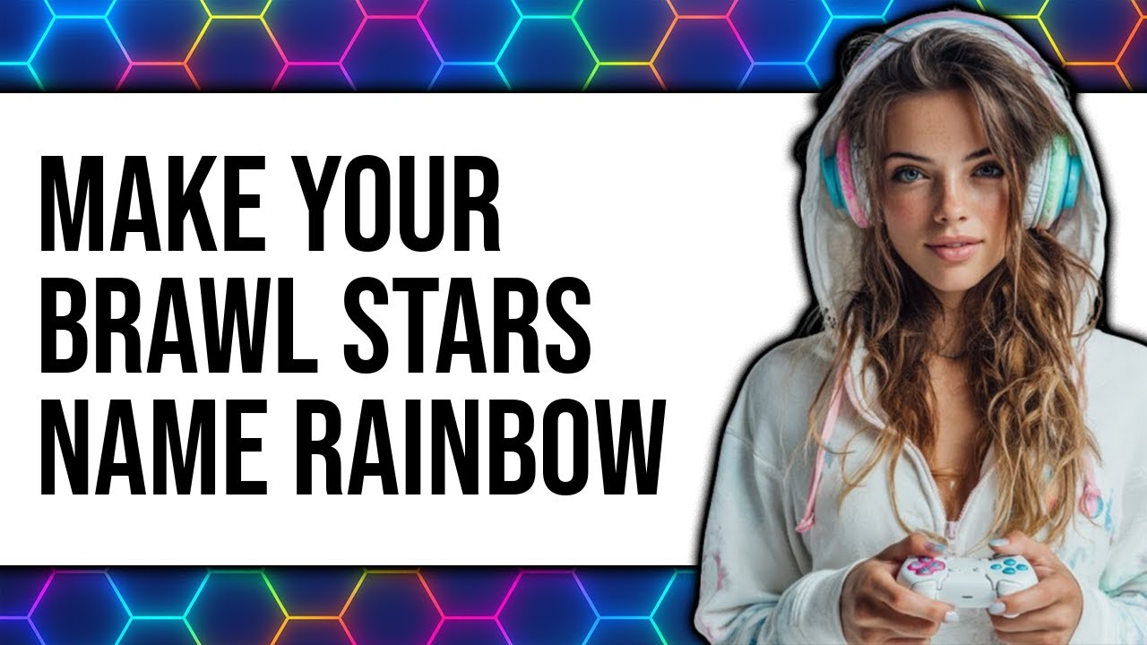 How To Make Your Brawl Stars Name Rainbow 2025 (Only Way) - YouTube