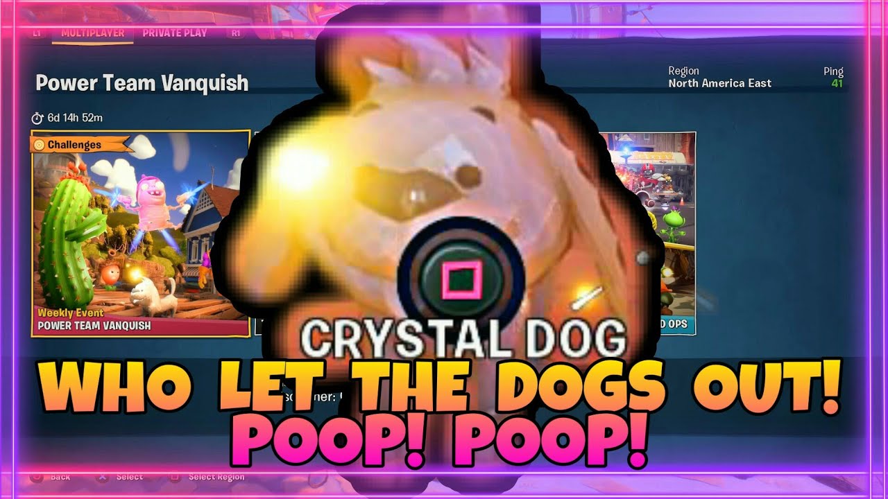 Crystal Dog! Plants vs Zombies Battle for Neighborville! - YouTube