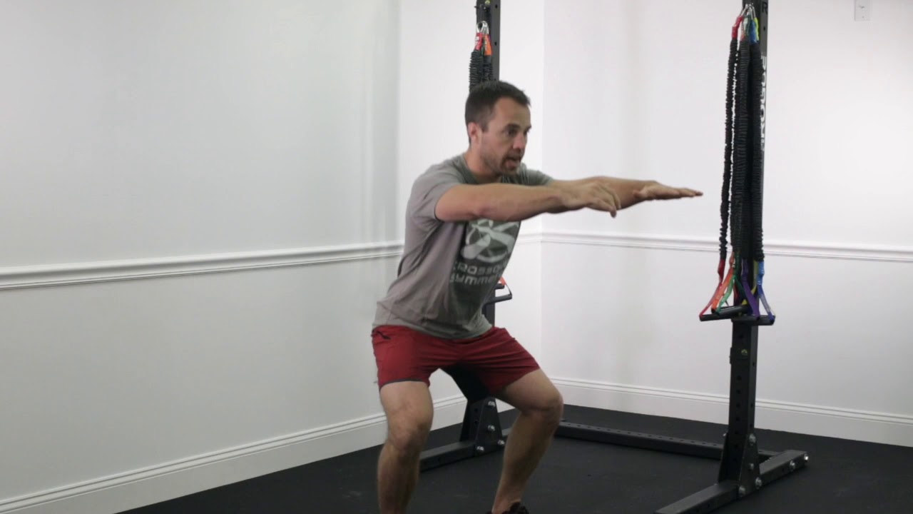 Squat Pelvic Tilts - YouTube