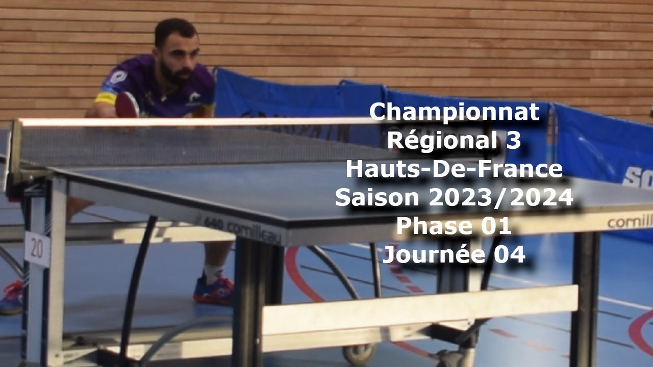 MANGIN Timothy - Championnat Régionale 3 - Saison 2023/2024 - Phase 1 ...