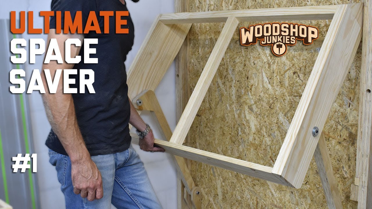 Ultimate Space Saver For Small Workspaces - P1 - Mechanism - YouTube