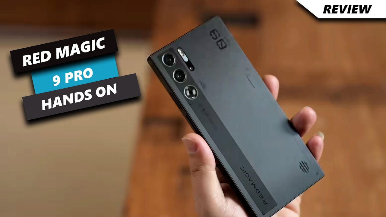 Red Magic 9 Pro Hands on Review | Price in UK | Launch Date in UK - YouTube