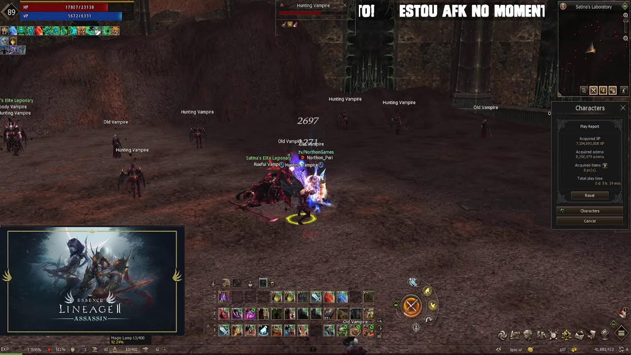 Lineage 2 4Game EU| PERI |Farm in Hellbound - YouTube